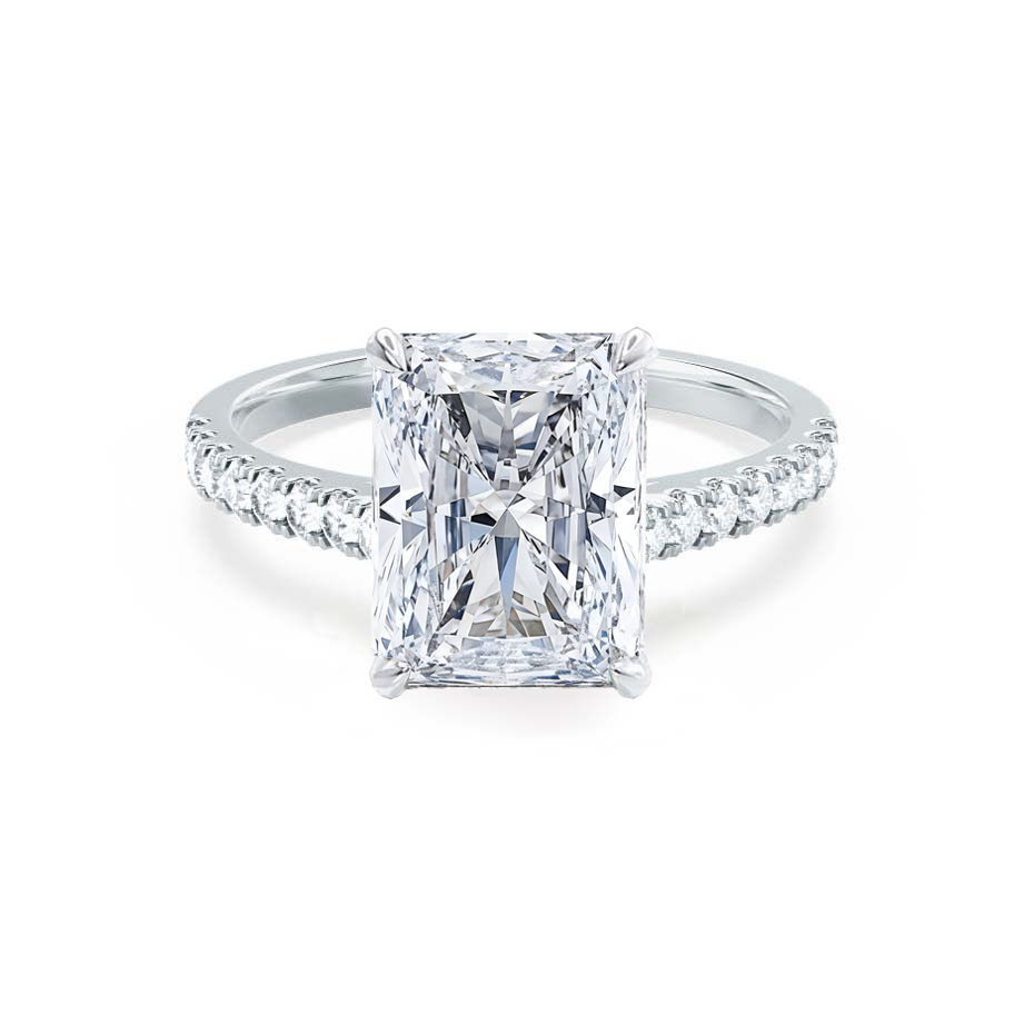 Viola Radiant Lab Diamond – Lily Arkwright Diamond Rings