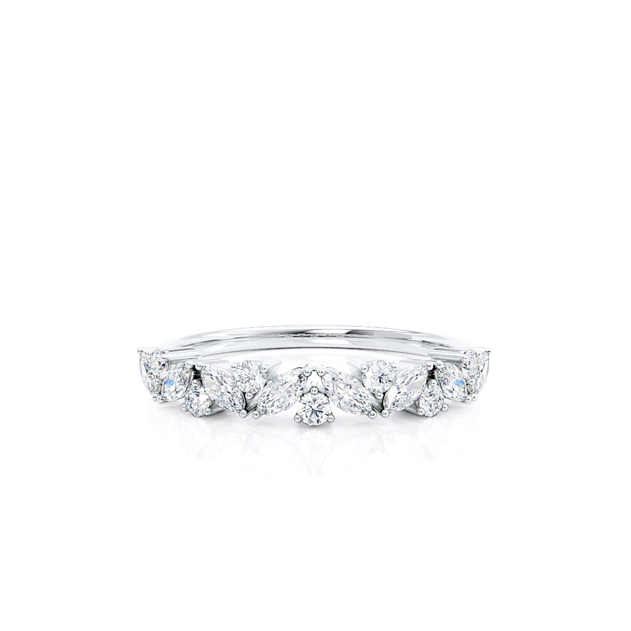 Ariel Statement Eternity | Lily Arkwright Diamond Rings